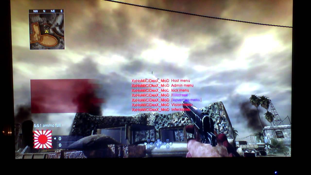 COD: World At War SK8ER LEWISS Mod Menu. (PS3) - YouTube