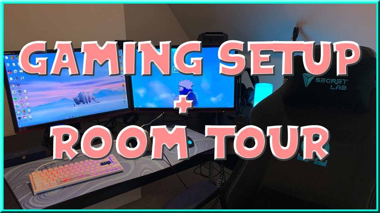 Gaming Setup / Room Tour! - 2021 - MY DREAM SETUP! - YouTube