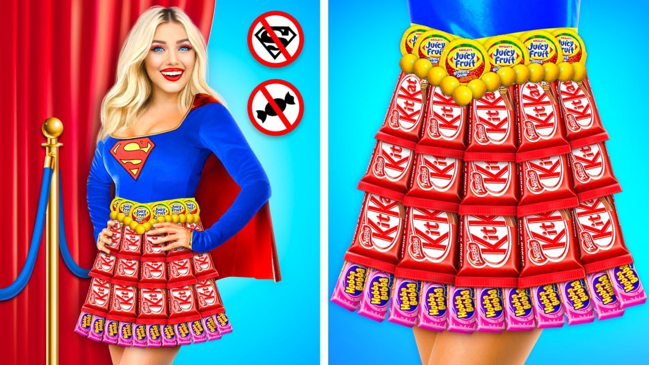 Weird Ways to Sneak Food Anywhere | Crazy Hacks For Sneaking Candy Into ...