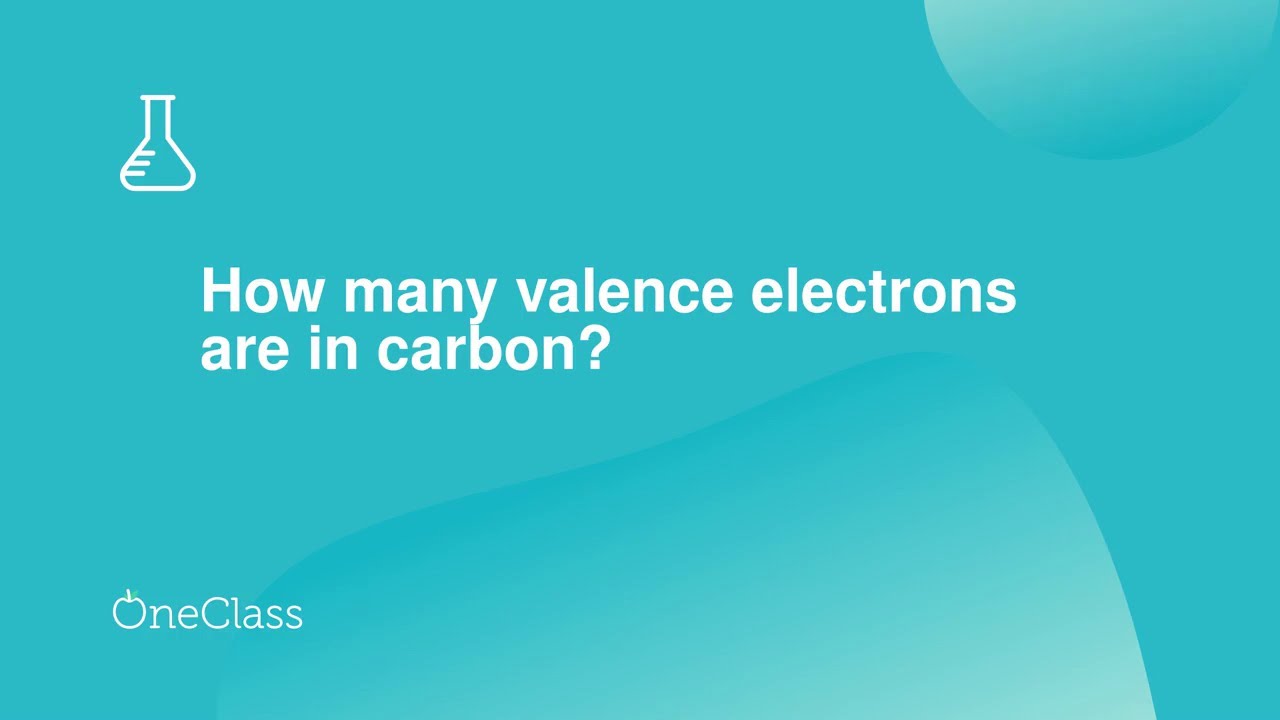 How many valence electrons are in carbon? - YouTube