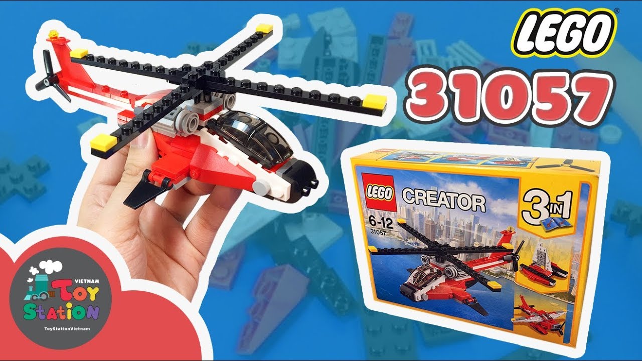 Lego set 31057, máy bay trực thăng 3 trong 1 - ToyStation 109 - YouTube