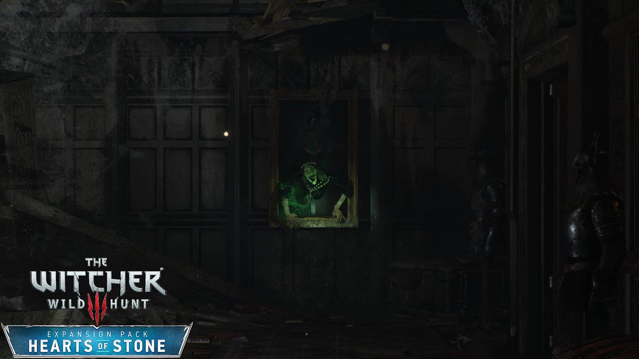 The Witcher 3: Hearts of Stone Wraith from the painting - YouTube
