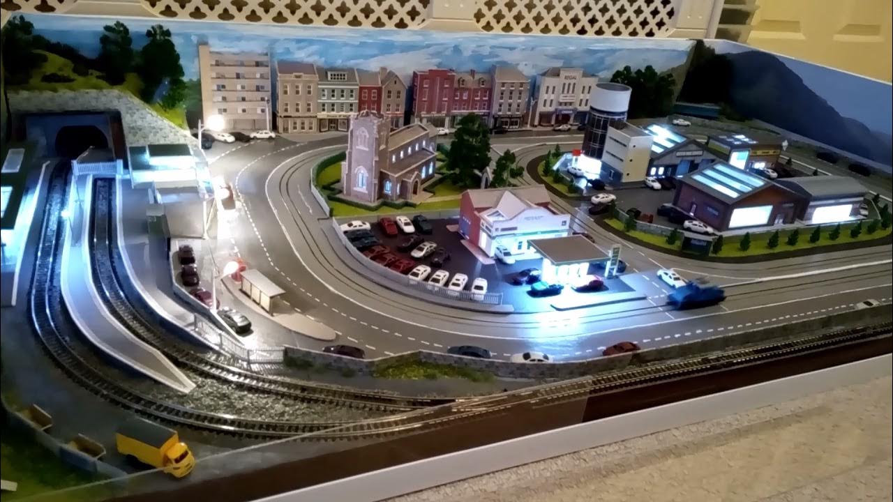 N Gauge Tram Layout DCC++Ex & Arduino Mega - YouTube