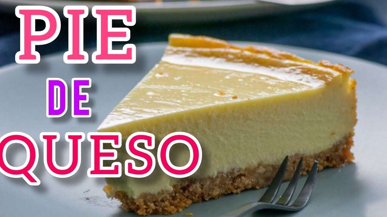receta super fácil de pie de queso!!! - YouTube