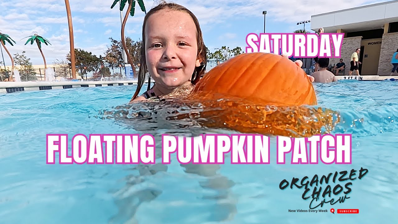 Saturday | Picking Pumpkins at a Floating Pumpkin Patch | Pumpkin Plunge 2024 - YouTube