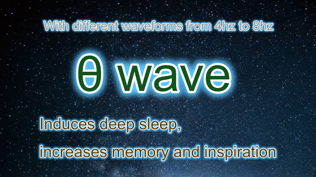 Increase deep sleep, memory and inspiration [θ waves] Listen for 2 ...