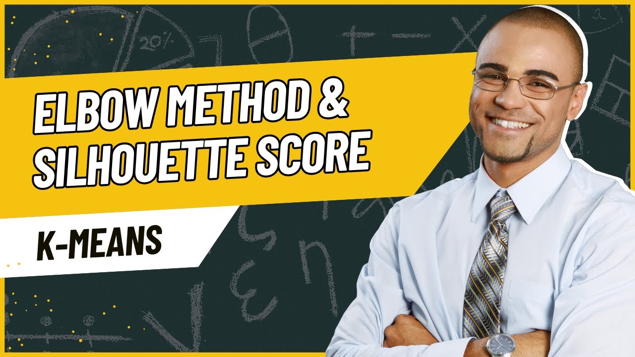 How to Choose K in K-Means (Elbow Method + Silhouette Score) - YouTube
