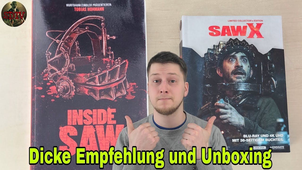 Das braucht JEDER SAW Fan! | + SAW X Mediabook Unboxing - YouTube