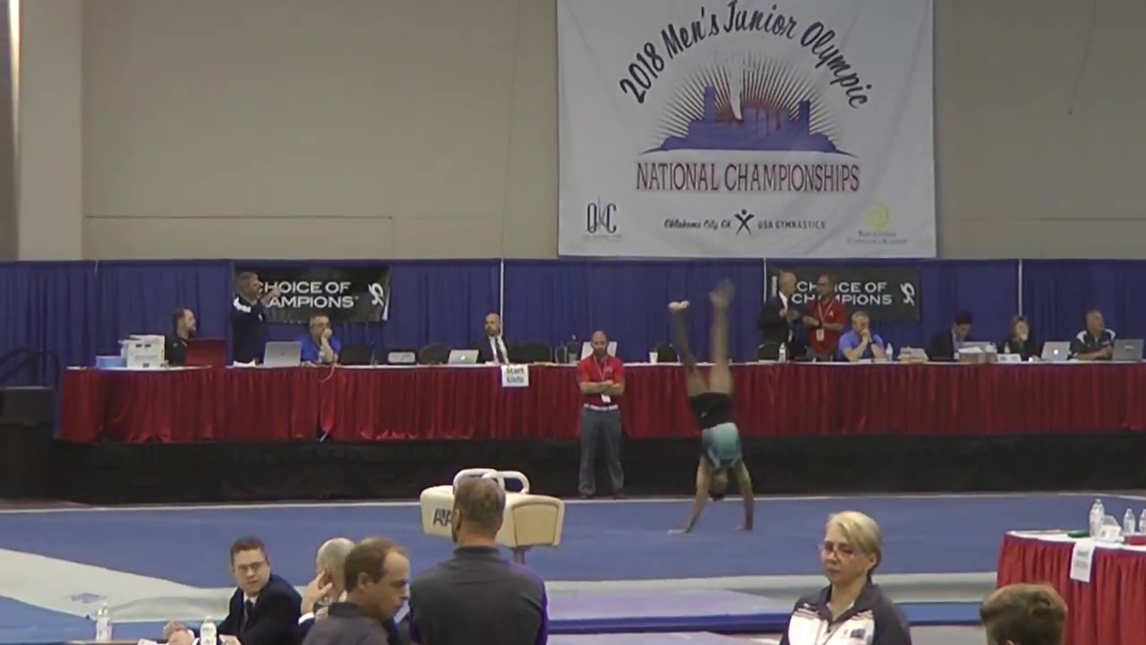 Raydel Gamboa - Floor - 2018 JO Nationals - Level 10 JE - YouTube
