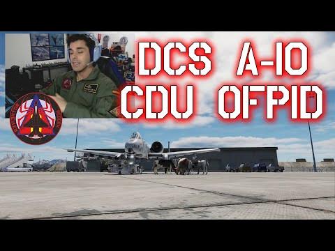 DCS A10C CDU SYS OFPID PAGE - YouTube