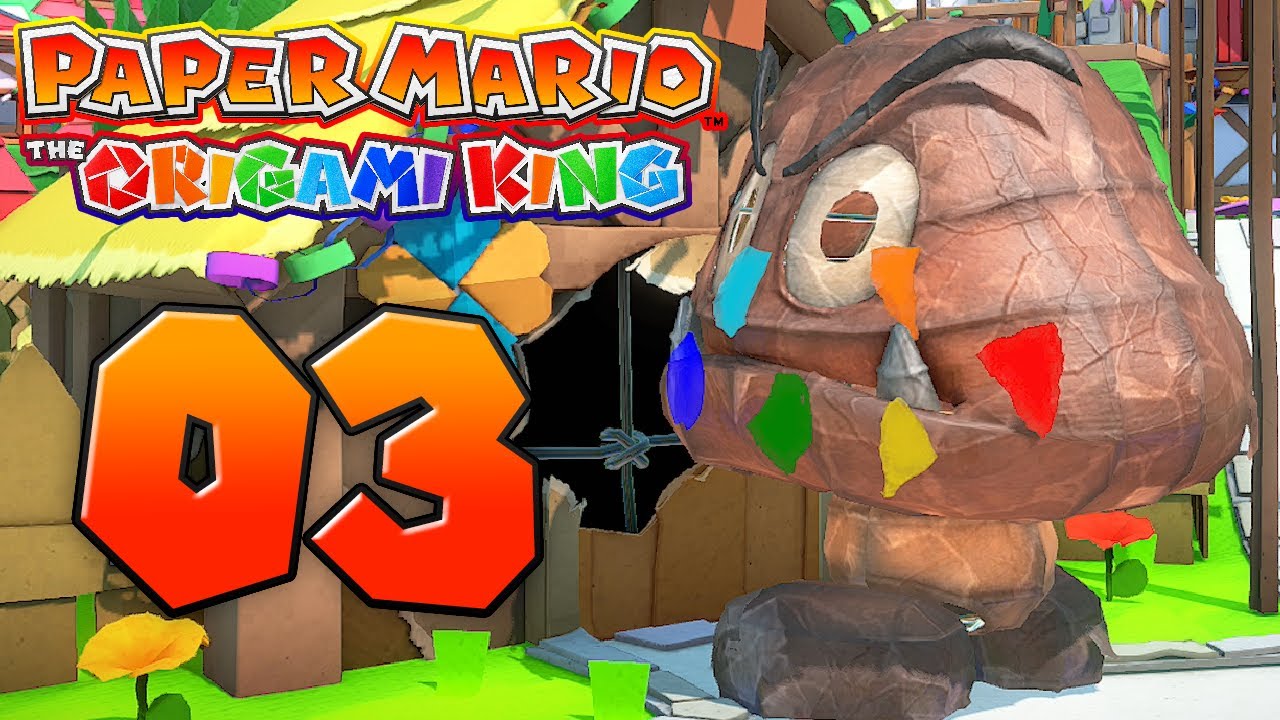 Paper Mario: The Origami King - Part 3 - Attack on Toad Town! - YouTube