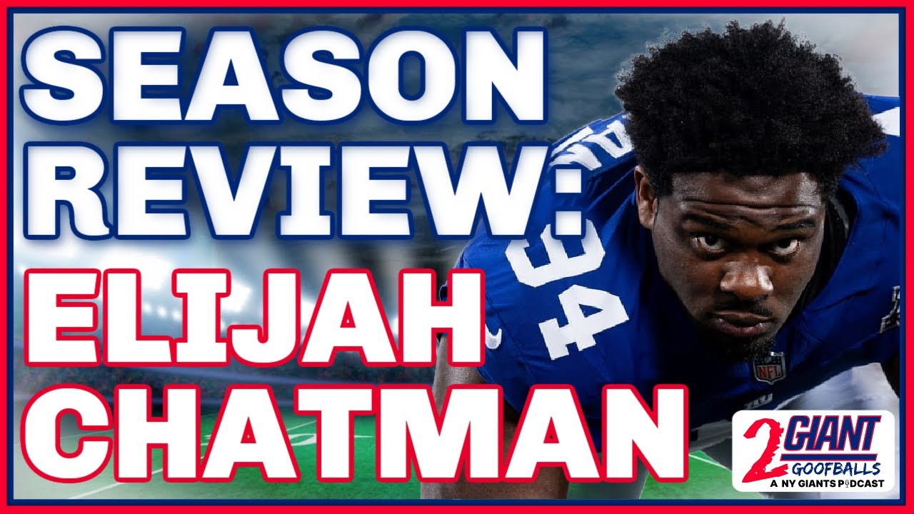 Did the Giants Find a Hidden Gem in Elijah Chatman? - YouTube