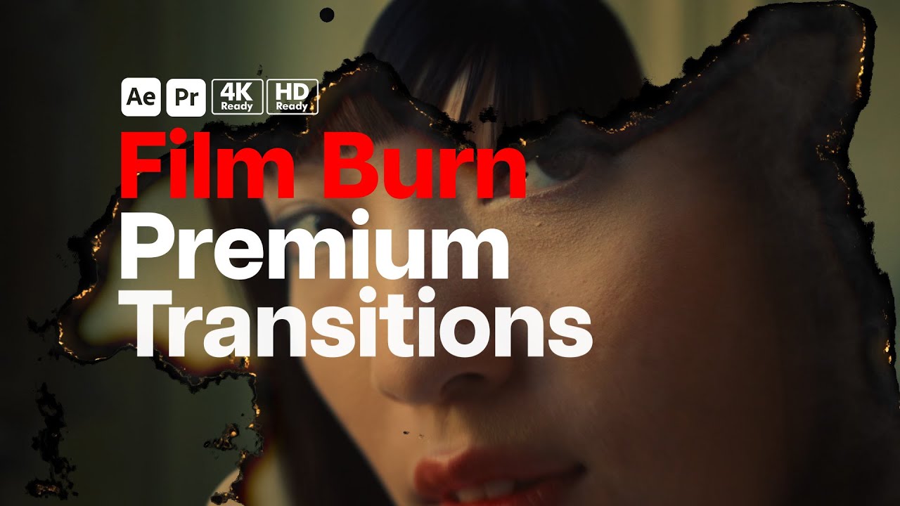 Premium Transitions Film Burn (After Effects Template - Premiere Pro ...