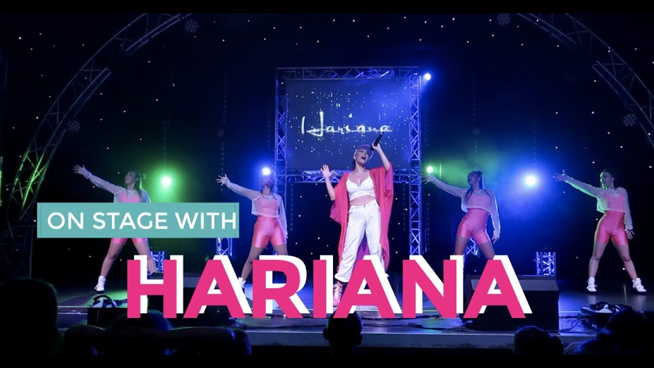 ON STAGE WITH ... HARIANA! | ARIANA GRANDE TRIBUTE - YouTube