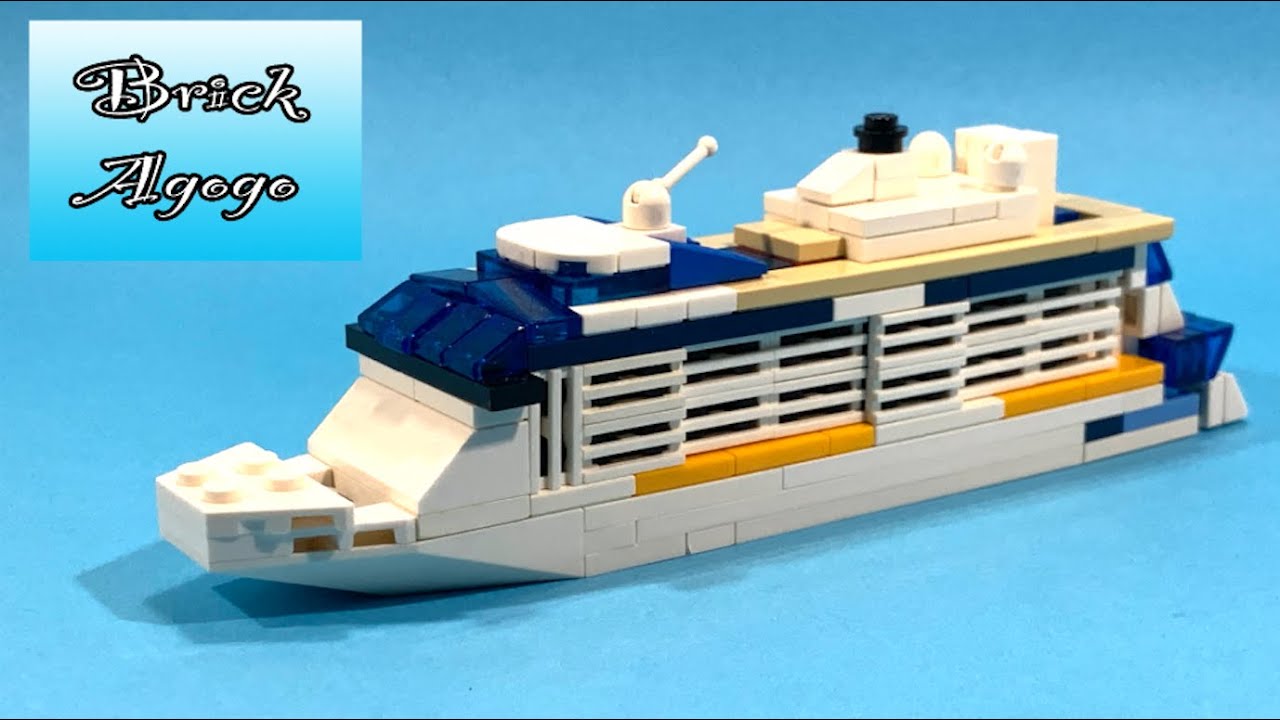 Lego Quantum of the Seas - Lego Custom MOC - YouTube
