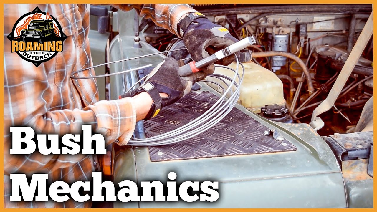 Bush Mechanics | Fencing Wire Muffler Repair & Tool Packing Tips - YouTube