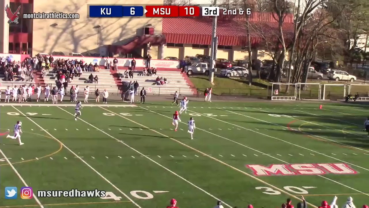 Montclair State Football Highlights vs. Kean - 11/16/19 - YouTube