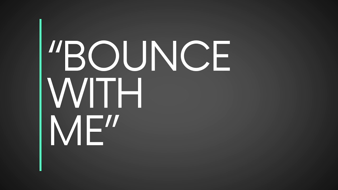 Quick Bounce Titles - RendrFX - YouTube