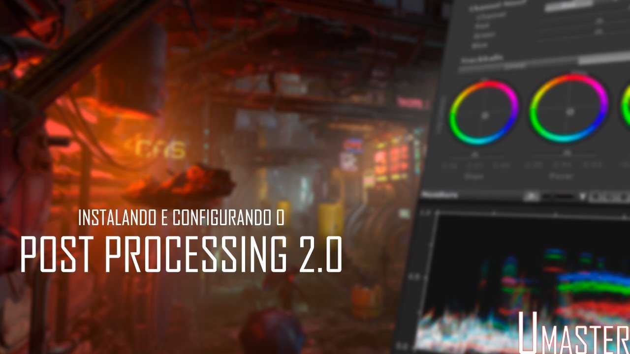 INSTALANDO E CONFIGURANDO O POST PROCESSING V 2.0 - YouTube