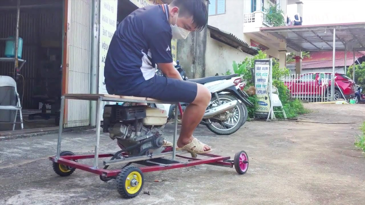 I Built a 4 Wheeler from Scrap with a 200 Horsepower Engine! - YouTube