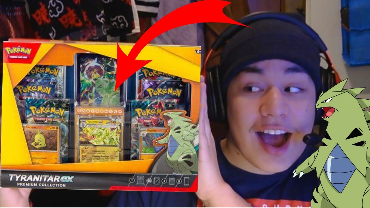 Opening the Tyranitar EX Premium Collection Box! - Pokémon Opening ...