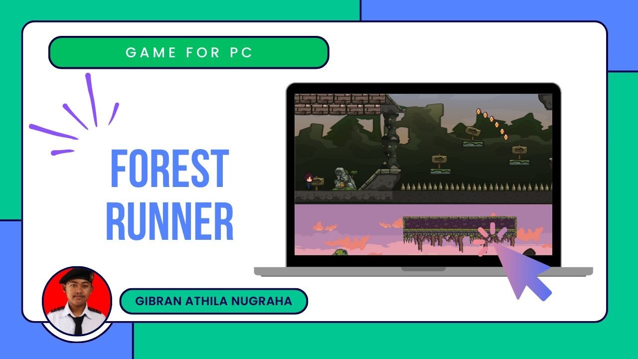 GAME FOR PC : FORREST RUNNER - YouTube