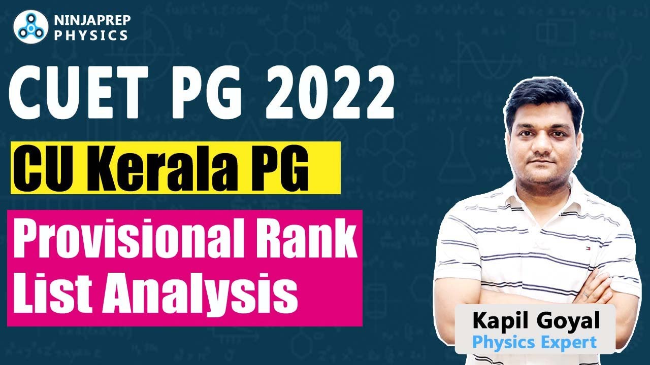 cu kerala provisional rank list Analysis | cu kerala pg admission 22 | cu kerala pg cut off ...