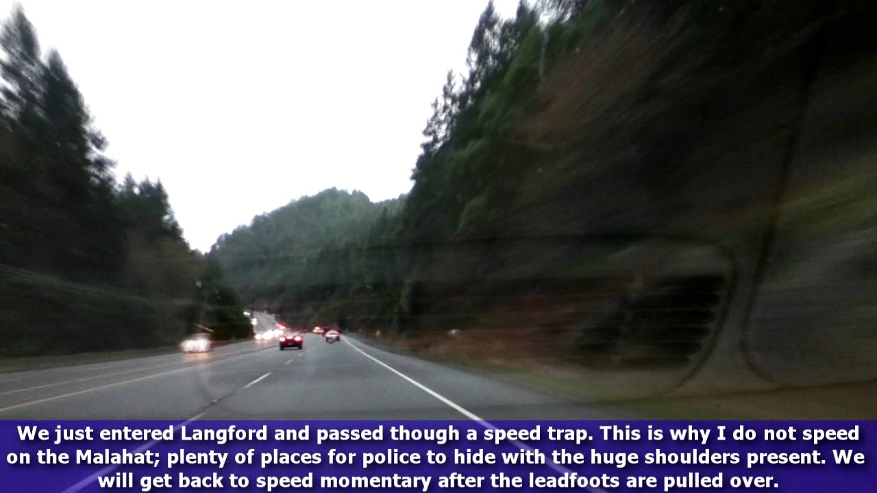 Highway 1 South (Malahat Drive, Trans-Canada Highway) - Mill Bay Road ...