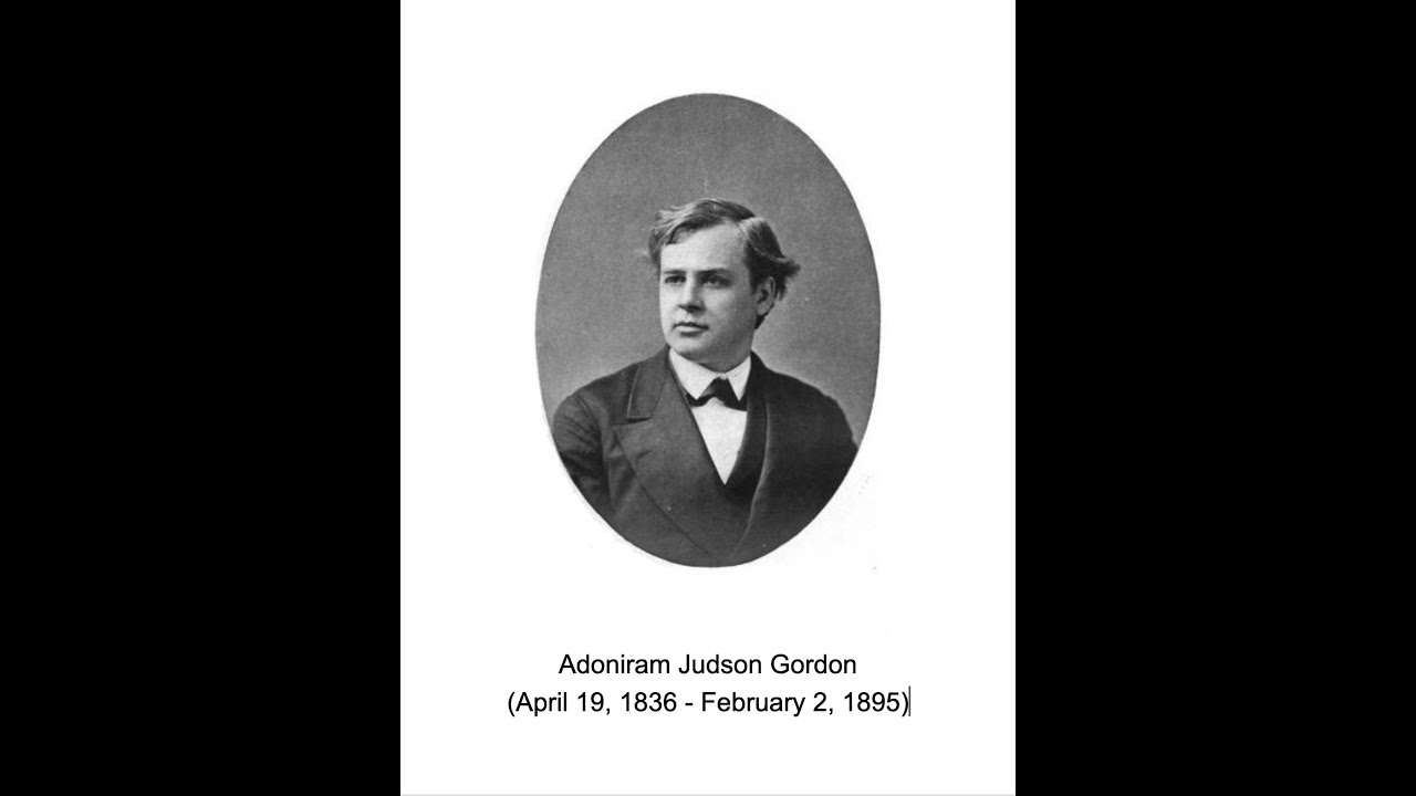 Adoniram Judson Gordon (Christian Biographies Adapted for Children ...