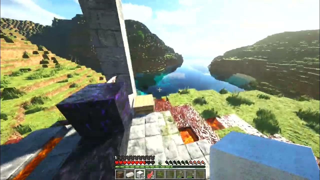 Minecraft Survival Gameplay ep1 With SEUS PTGI HRR 3 and Patrix 128x ...