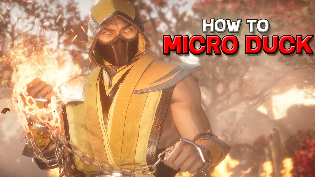 How to Micro Duck in Mortal Kombat 11 - YouTube
