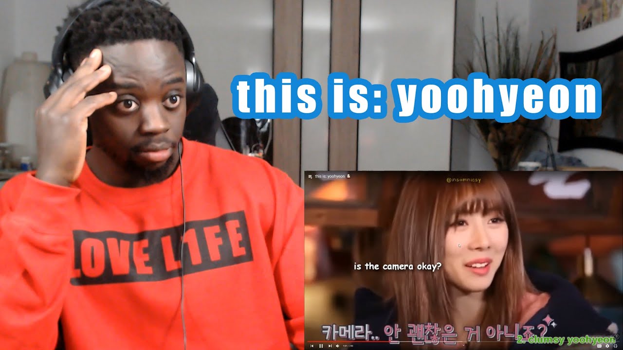 this is: yoohyeon (smiley) 🐶 REACTION!!! - YouTube