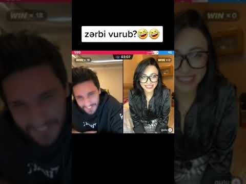 REPER ROSKA QIZLA MIRT TUTDU 😂😂 TIKTOK CALI YAYIN YARISMA (2023)