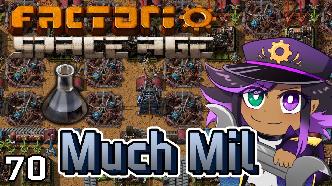 Legendary beacon powered Military Science! | 70 | Factorio Space Age ...