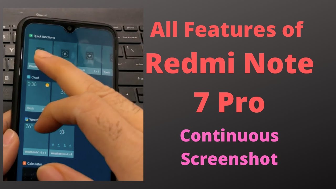 Redmi Note 7 Pro Features | A to Z Settings of Redmi Note 7 Pro - YouTube