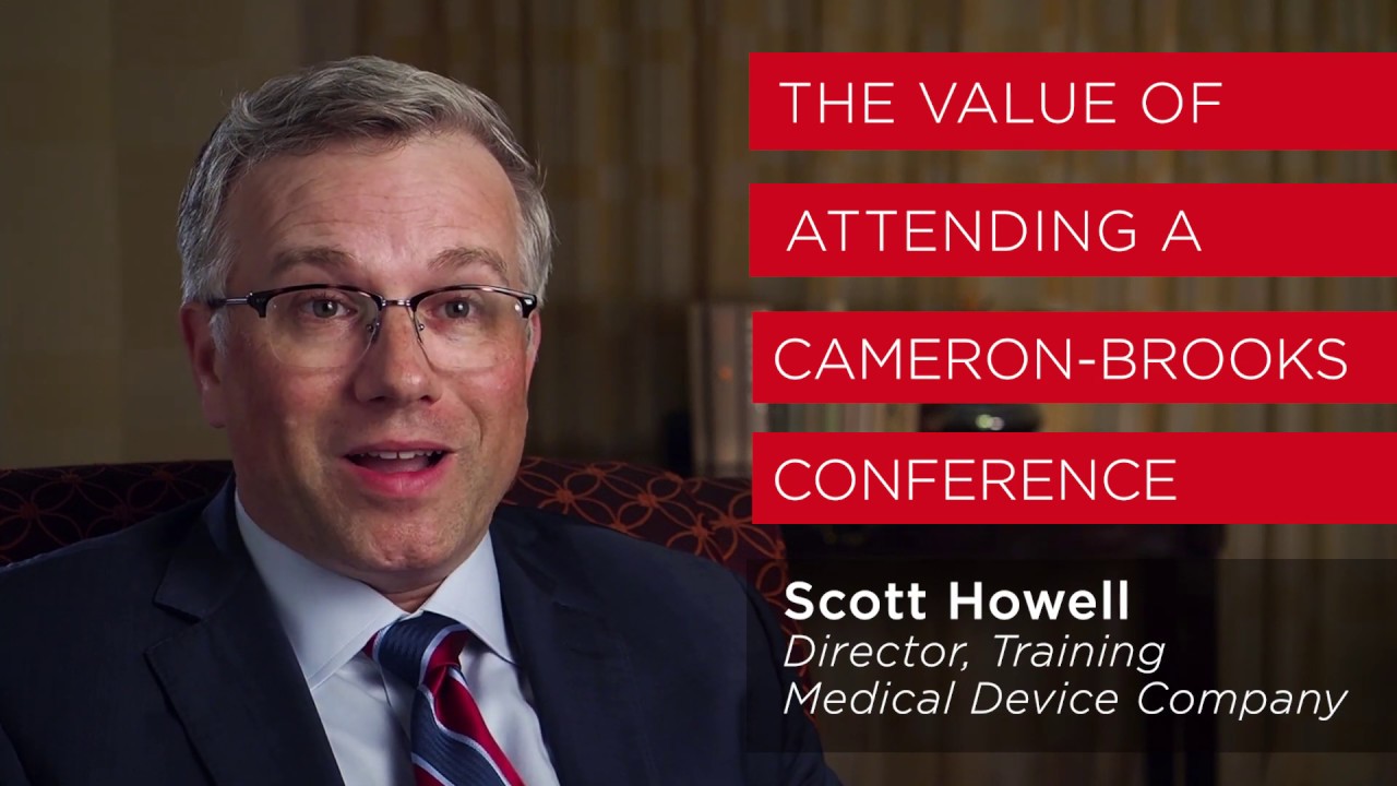 Scott Howell — The Value of Attending a Cameron Brooks Conference - YouTube