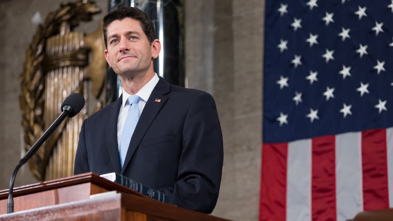 Speaker Ryan's Remarks to the House - YouTube