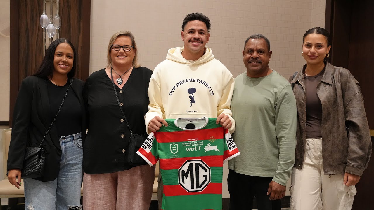 Jacob Gagai's Special Jersey Presentation - YouTube