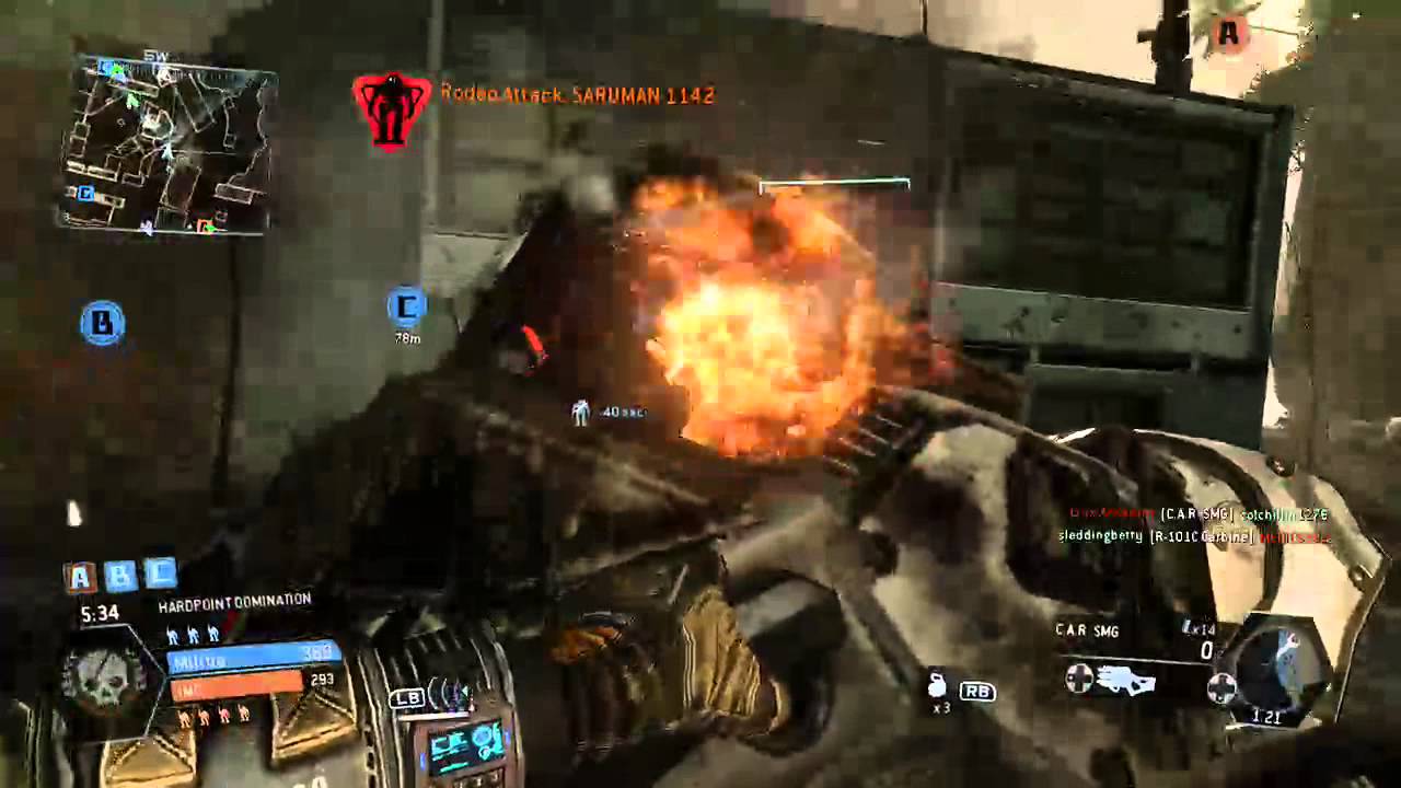Titan Rodeo with pilot kill --Titanfall-- - YouTube
