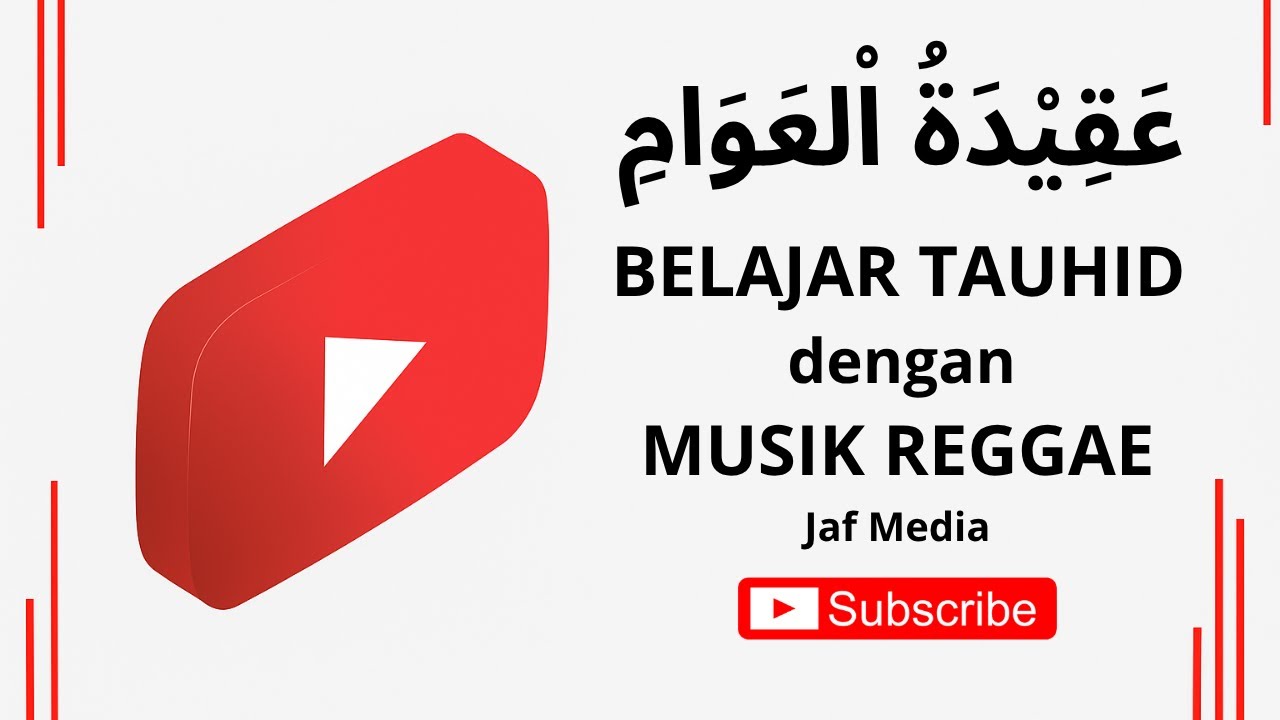 Belajar Tauhid bait 1-20 aqidatul awam reggae versi Toni Q - YouTube
