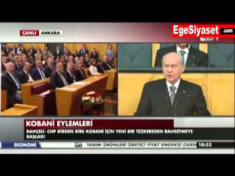 Bahçeli'den Kobani Eylemcilerine: Yüreğiniz Yetiyorsa ...
