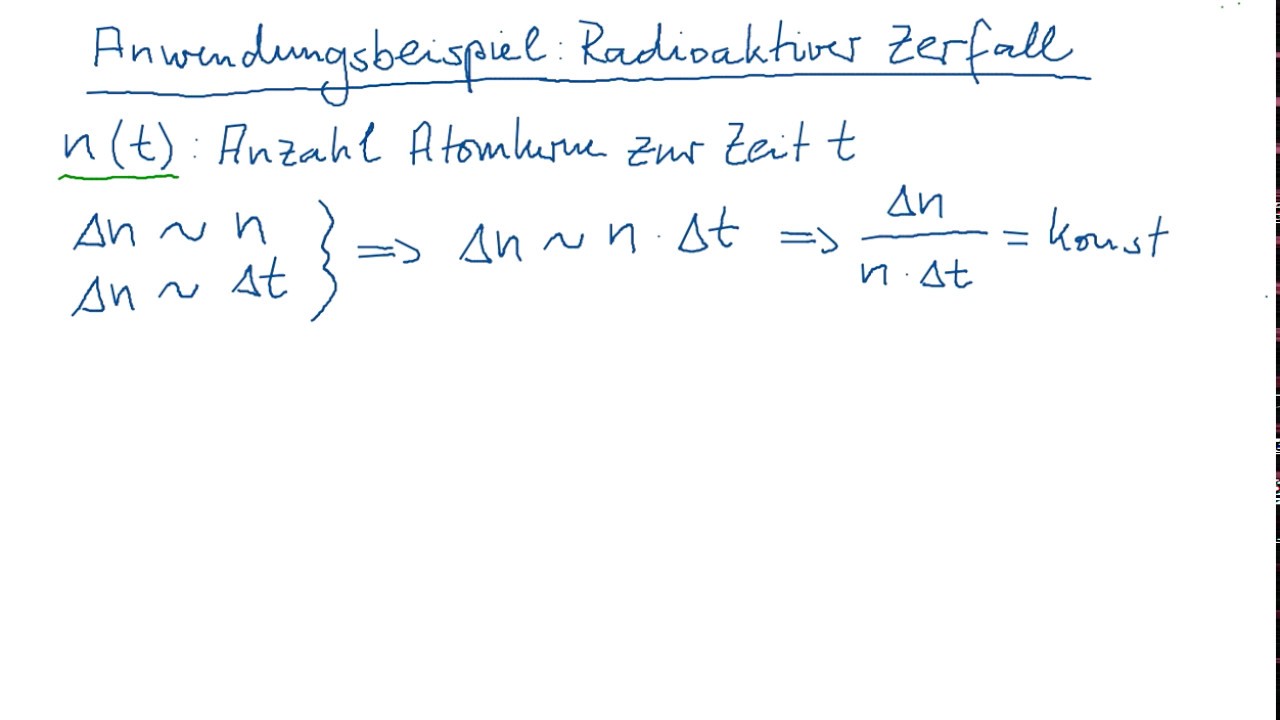 Radioaktiver Zerfall