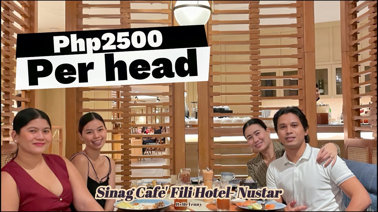 Sinag Cafe' by Fili Hotel-Nustar Cebu Vlog + DETAILS | The most ...