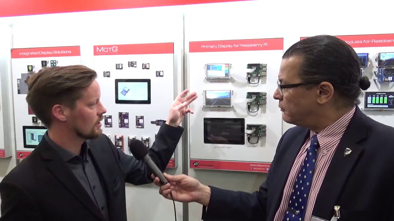 4D systems explains their intelligent display solutions - YouTube