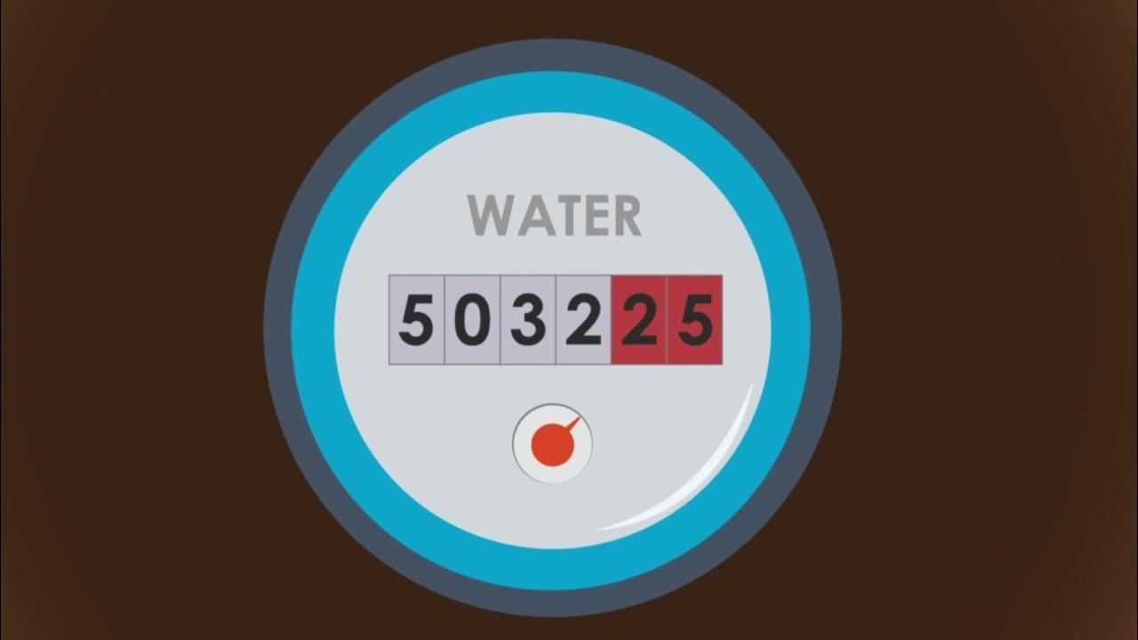 How to read your water meter - YouTube