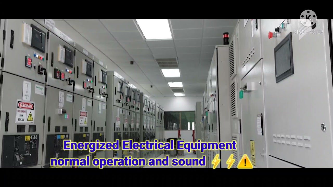 Energized Electrical Equipment, normal Operation and Sound⚡⚠️LSB ...