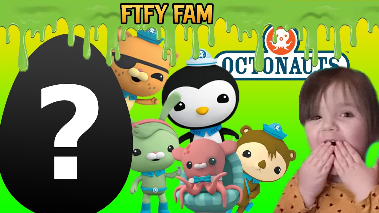 Octonauts Surprise Giant Egg With Slime | Playing With Slime | Toys ...