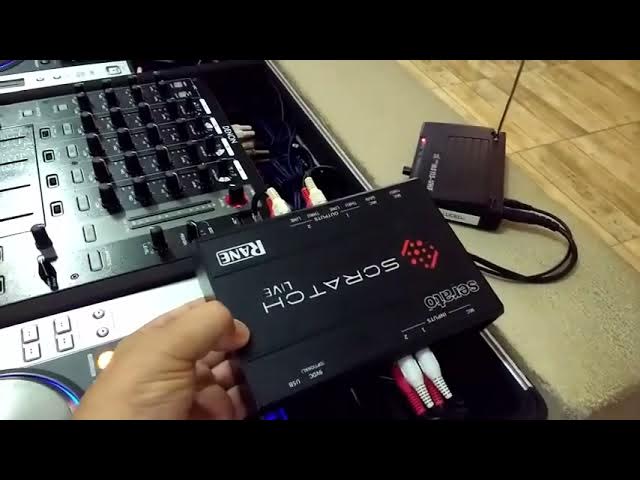 Serato Scratch Live Setup
