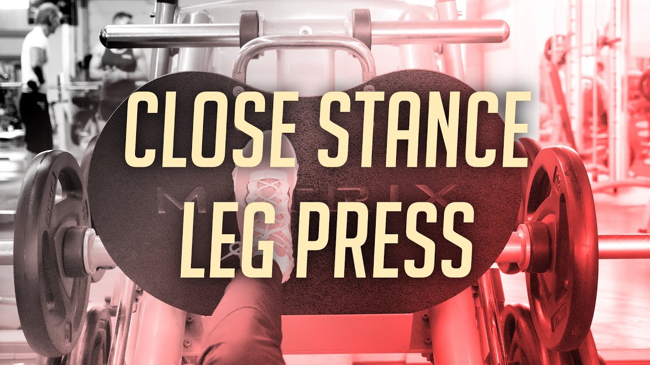 Close Stance Leg Press - M-Air Fitness - Workout Explained - YouTube
