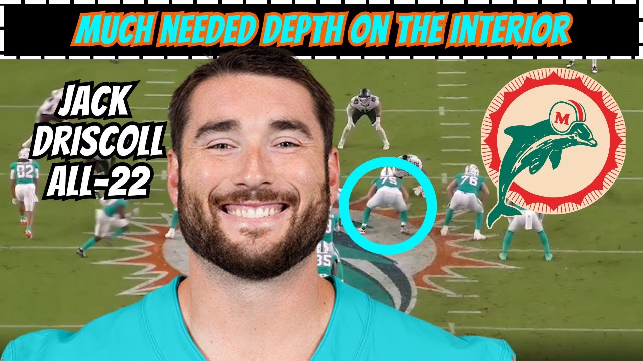 Film Breakdown: Jack Driscoll Shows AMAZING C/RG Versatility in Preseason Week 1 - YouTube